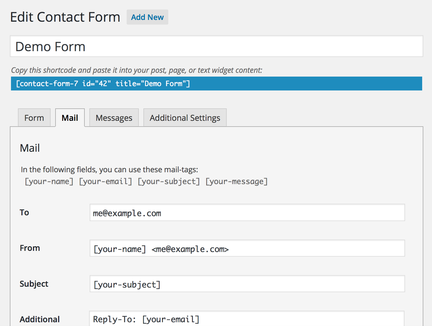 How To Set Up Contact Form 7 F A Q 
